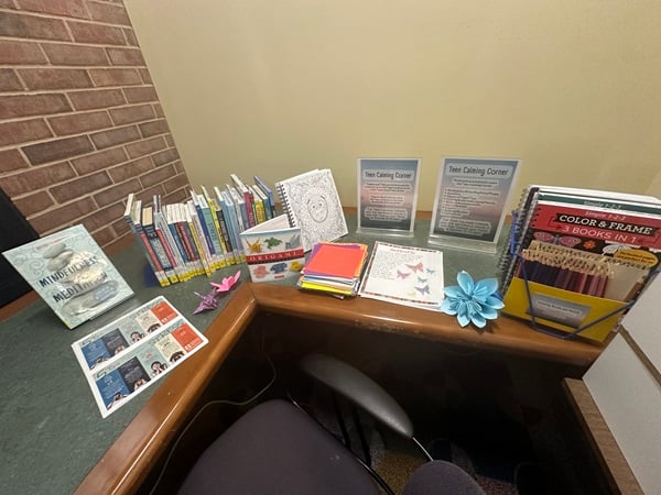 Teen Calming Corner | Garden City Public Library